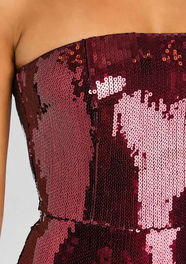 Retrofete Estella Sequin Romper - Port