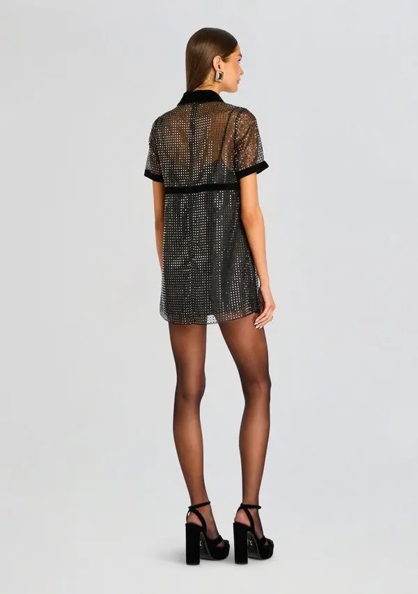 Retrofete Meryl Embellished Dress
