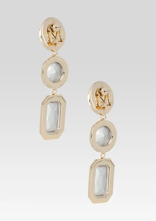 Retrofete Camille Gemstone Drop Earrings