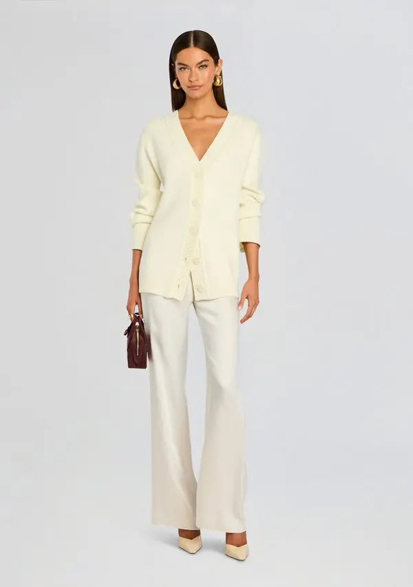 SEROYA Denise Cardigan - Eggshell