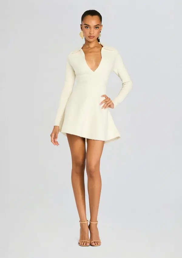 SEROYA Clara Knit Mini Dress
