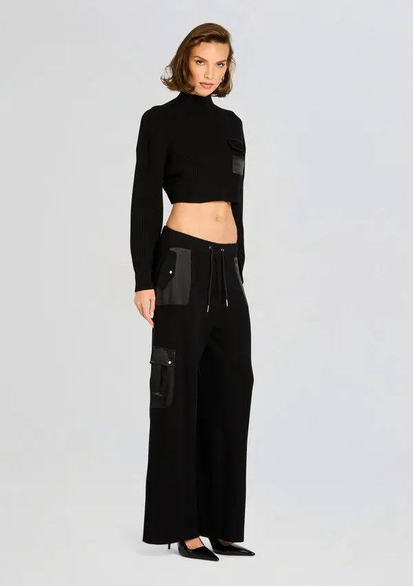 SEROYA Knit Cargo Pant