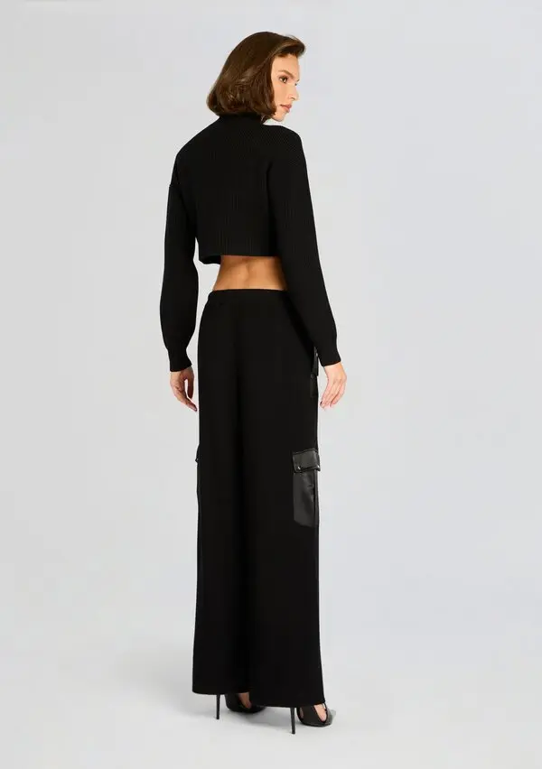 SEROYA Knit Cargo Pant