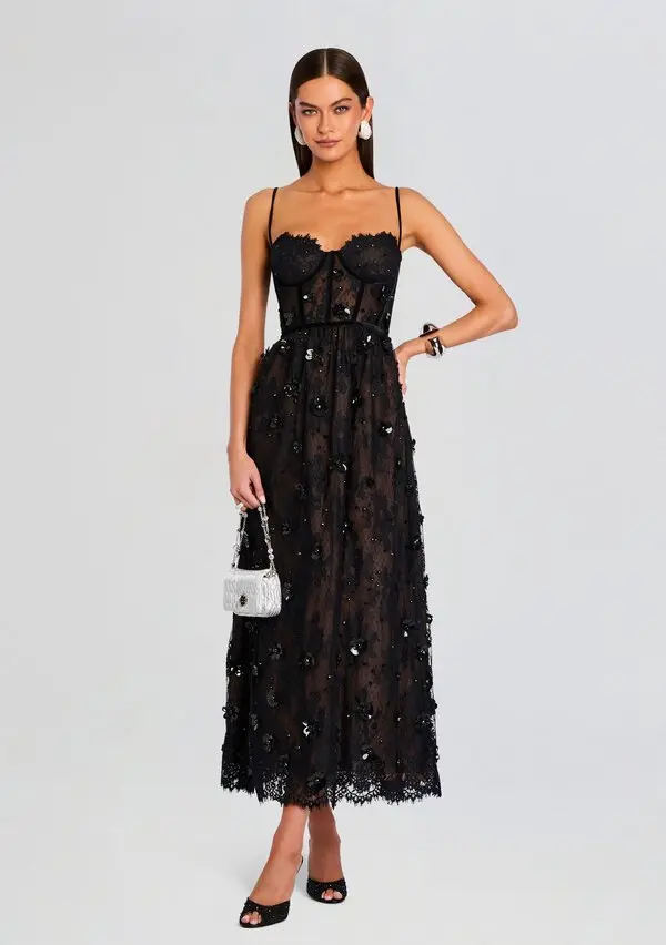 Retrofete Noema Lace Dress