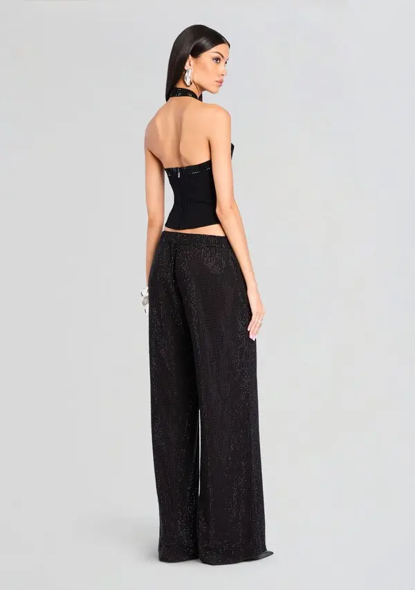Retrofete Lettie Embellished Knit Top