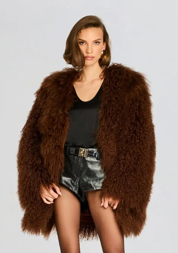 Retrofete Jewel Fur Jacket