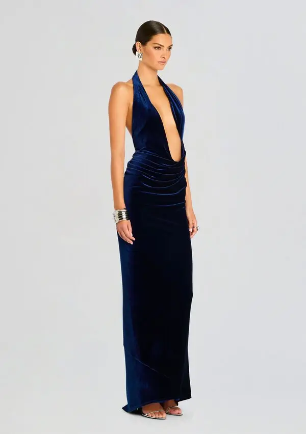 Retrofete Sibella Velvet Dress