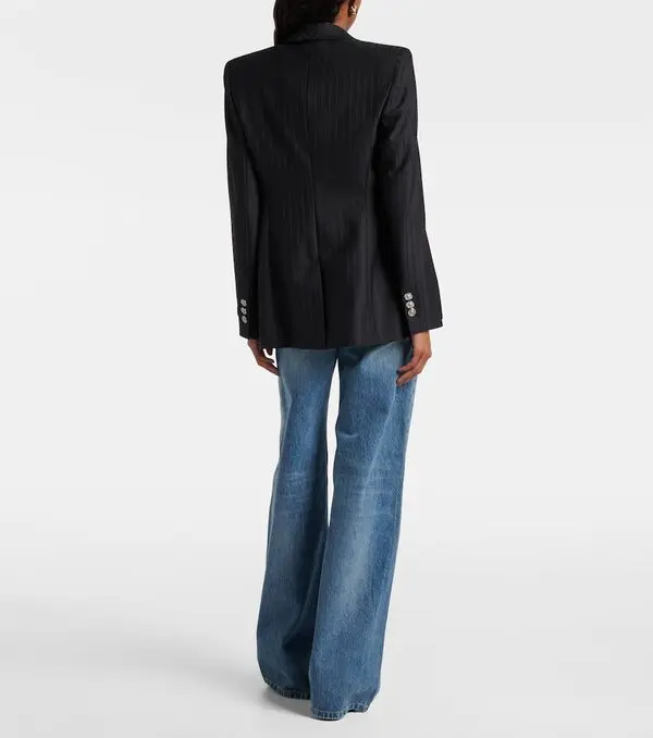 Versace Mid-rise Wide-leg Jeans