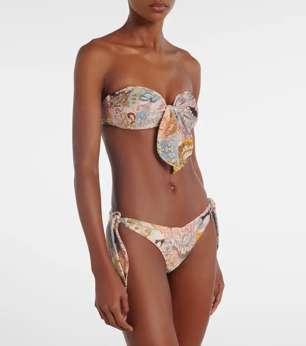 Zimmermann Daylight Printed Bikini Bottom - Multicoloured