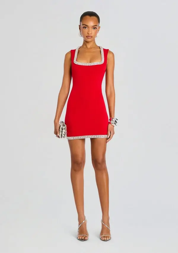 Retrofete Bexley Dress - Cardinal