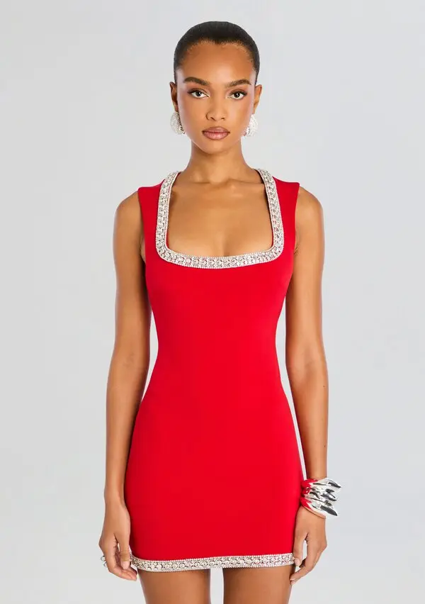 Retrofete Bexley Dress - Cardinal