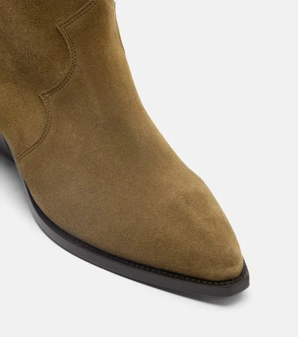 Isabel Marant Étoile Denvee 40 Suede Knee-high Boots - Brown