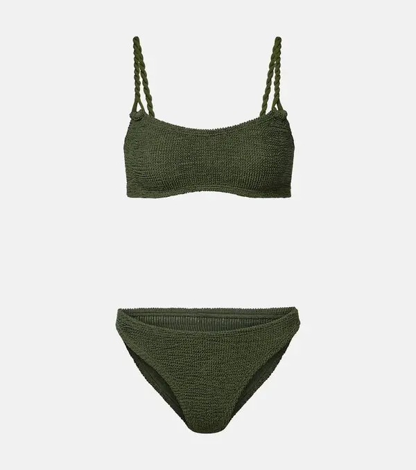 Hunza G Phoebe Bikini - Green