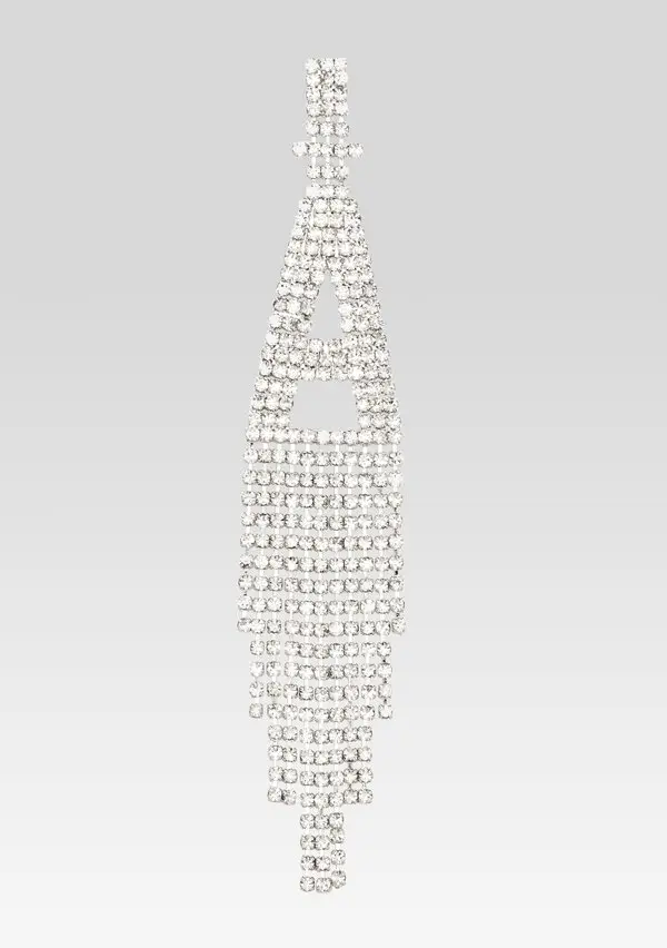 Retrofete Alphabet Earring - Silver