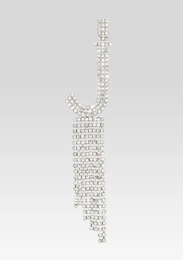 Retrofete Alphabet Earring - Silver
