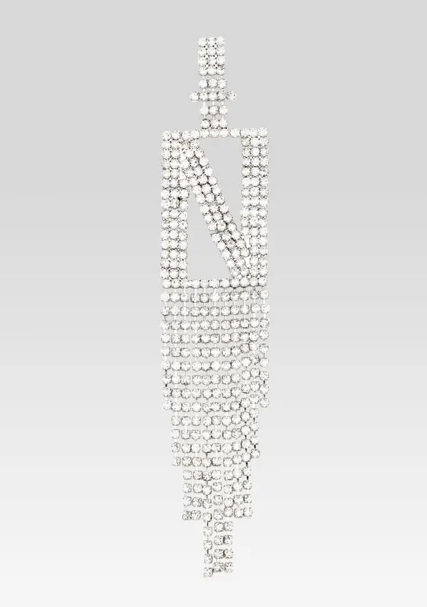 Retrofete Alphabet Earring - Silver