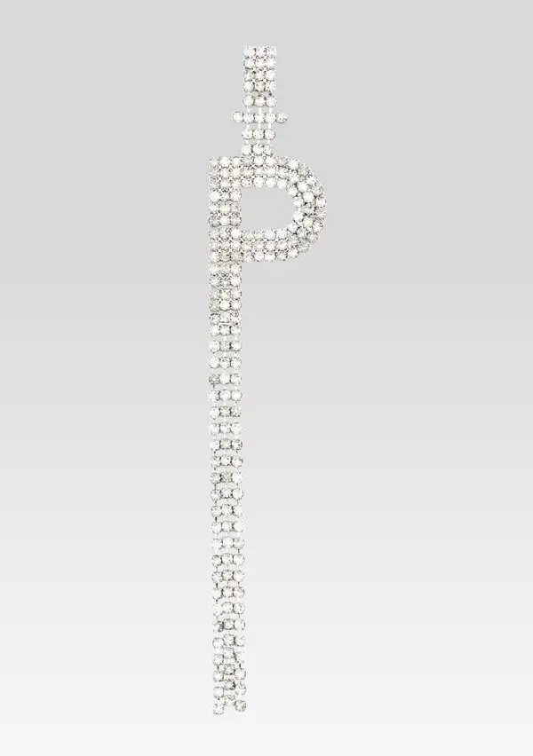 Retrofete Alphabet Earring - Silver