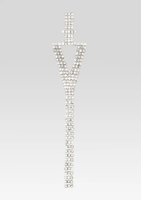 Retrofete Alphabet Earring - Silver