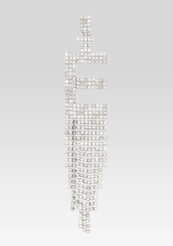 Retrofete Alphabet Earring - Silver