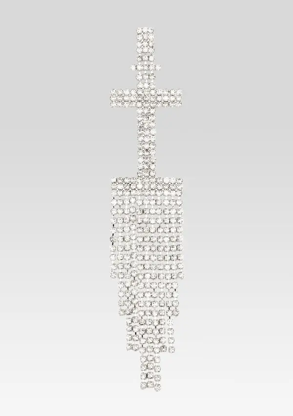 Retrofete Alphabet Earring - Silver