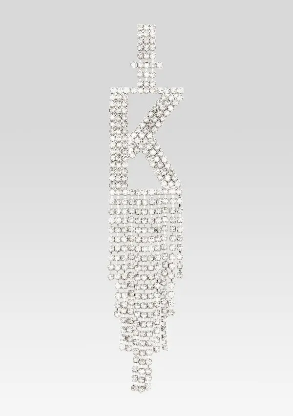 Retrofete Alphabet Earring - Silver