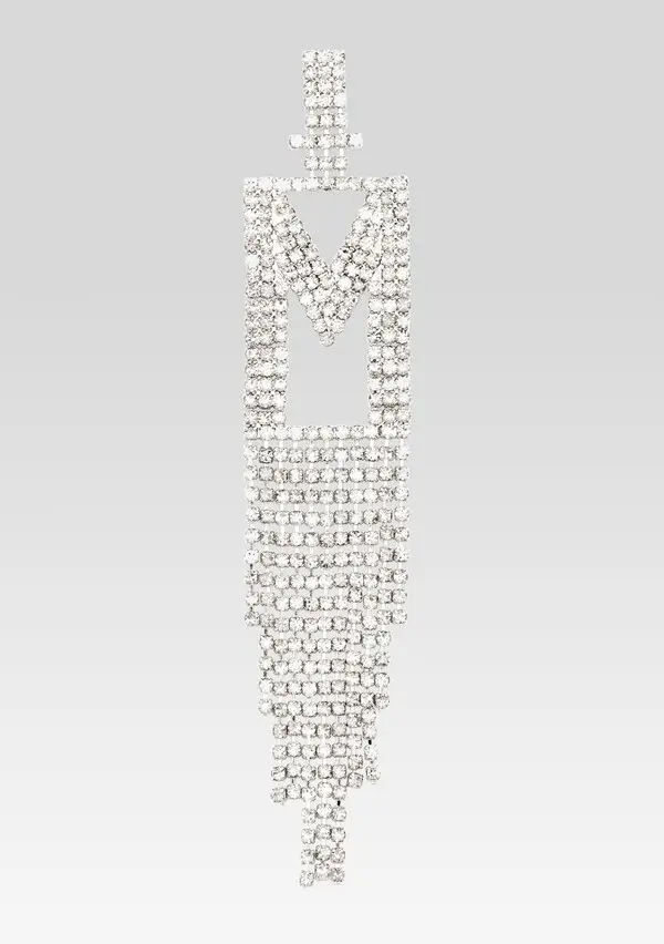 Retrofete Alphabet Earring - Silver