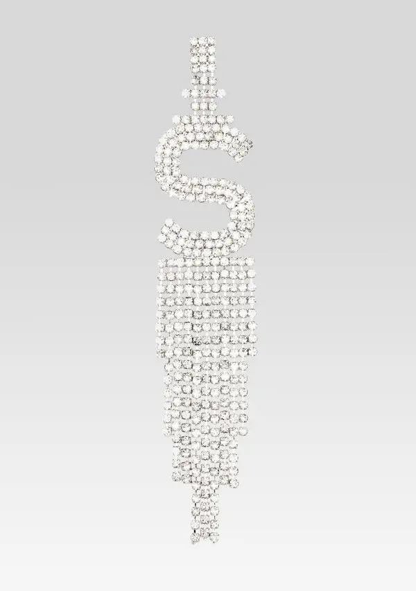 Retrofete Alphabet Earring - Silver
