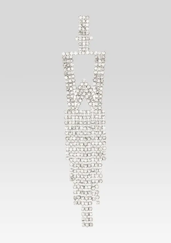 Retrofete Alphabet Earring - Silver