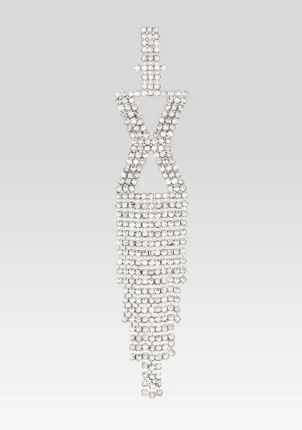 Retrofete Alphabet Earring - Silver