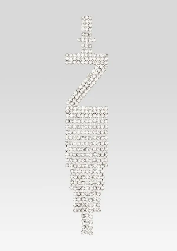 Retrofete Alphabet Earring - Silver