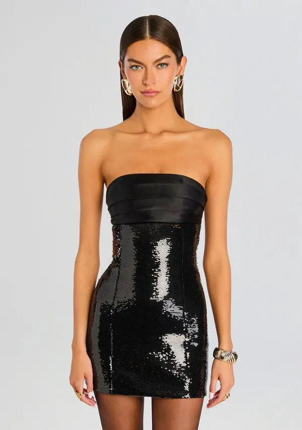 Retrofete Chentari Sequin Mini Dress