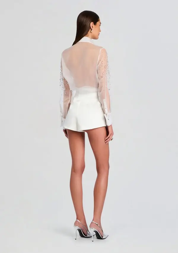 Retrofete Marie Short - White