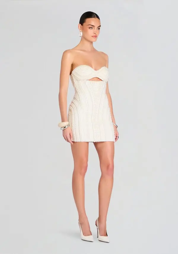 Retrofete Hedda Embellished Mini Dress