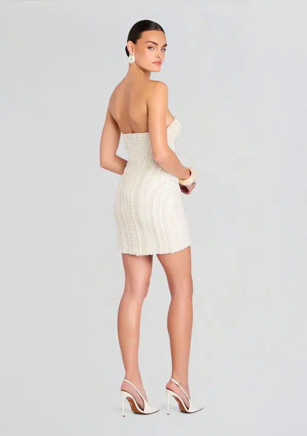 Retrofete Hedda Embellished Mini Dress
