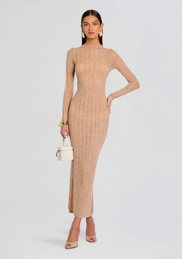 SEROYA Una Knit Maxi Dress