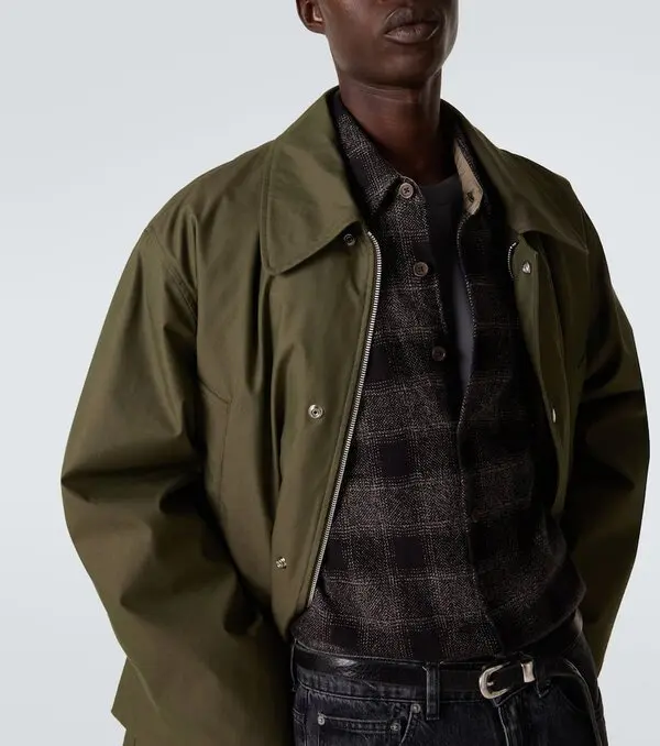 Our Legacy Hunter Cotton-blend Canvas Jacket - Green