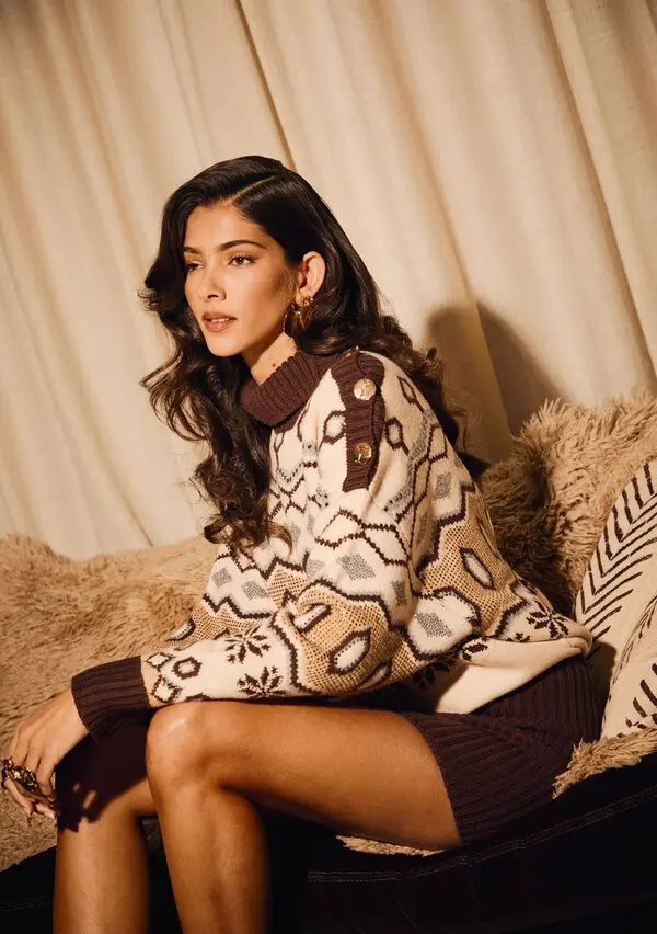 Retrofete Goldie Knit Dress