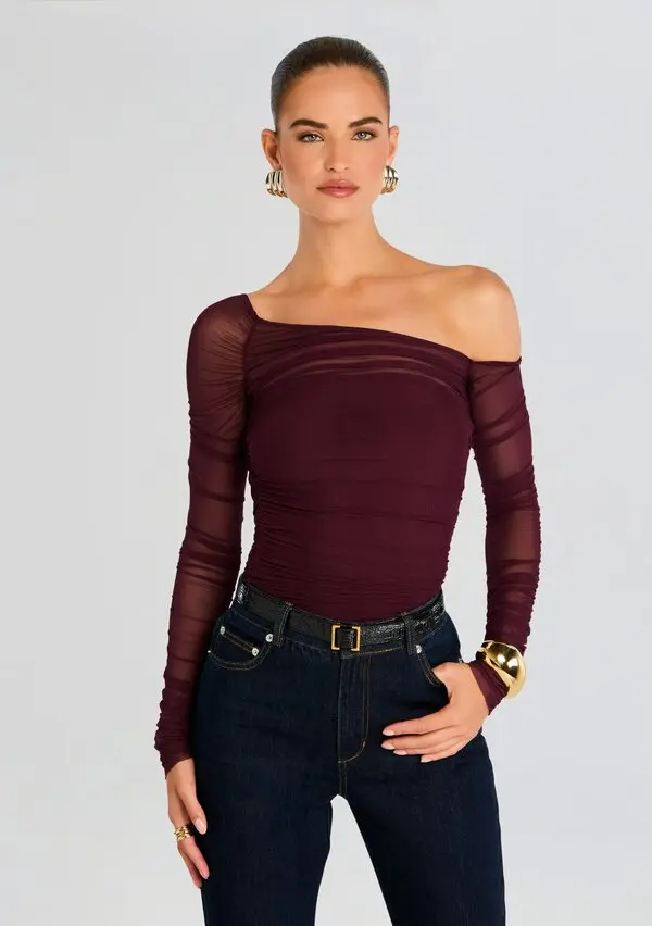 SEROYA Shauna Mesh Top