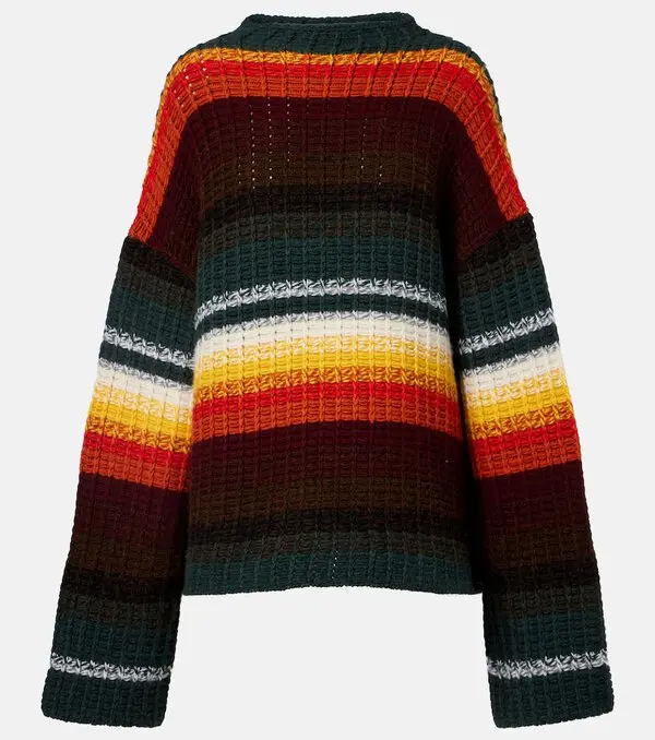 Khaite Yanis Striped Cashmere Sweater - Multicoloured