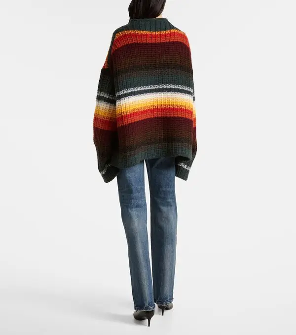 Khaite Yanis Striped Cashmere Sweater - Multicoloured