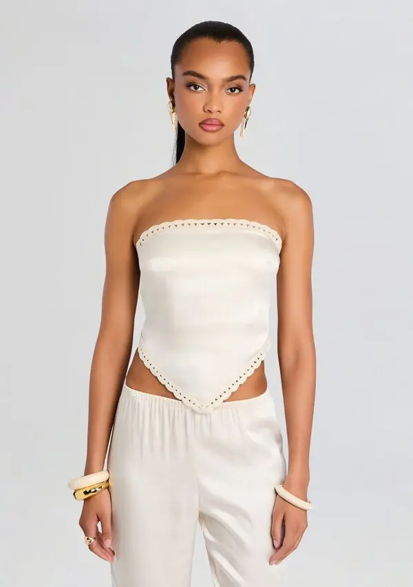 SEROYA Elowen Top - Eggshell