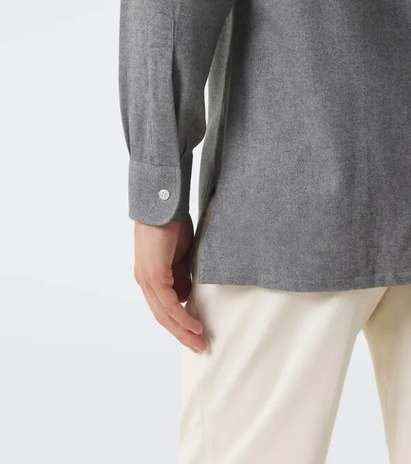 Charvet Cotton Flannel Shirt