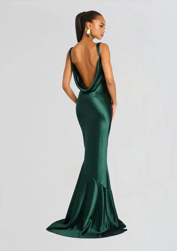 Retrofete Vinicia Gown - Pine