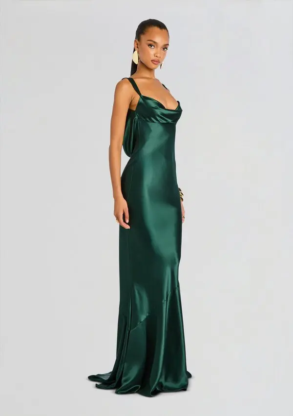 Retrofete Vinicia Gown - Pine