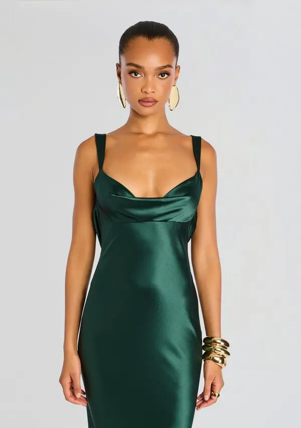 Retrofete Vinicia Gown - Pine
