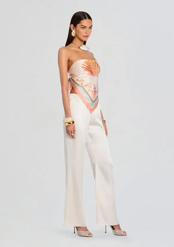 Retrofete Alivia Top - Shell Foulard