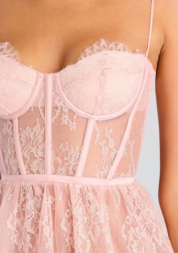 Retrofete Kendy Lace Midi Dress