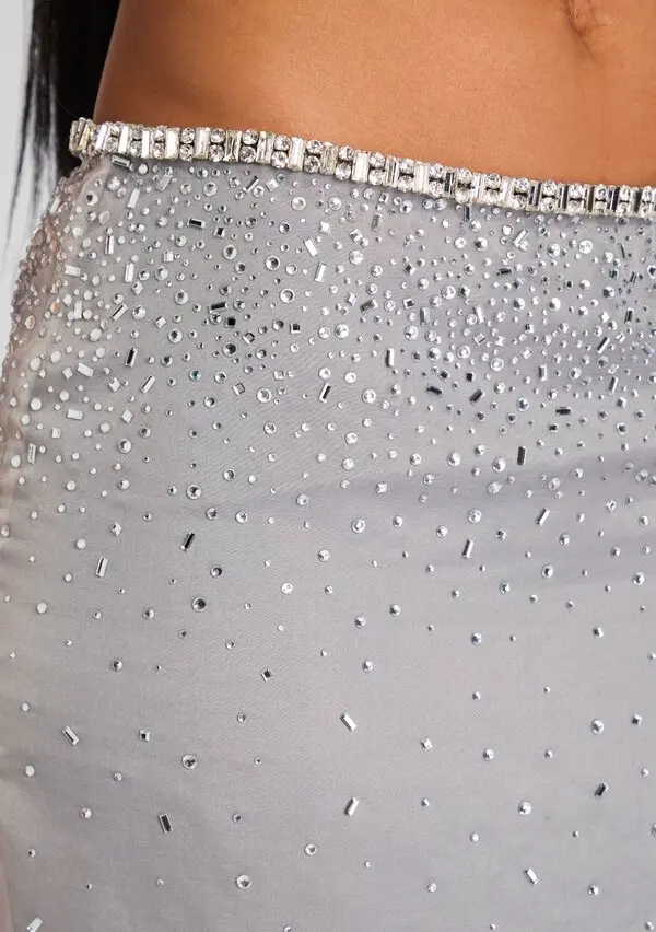 Retrofete Pari Embellished Skirt