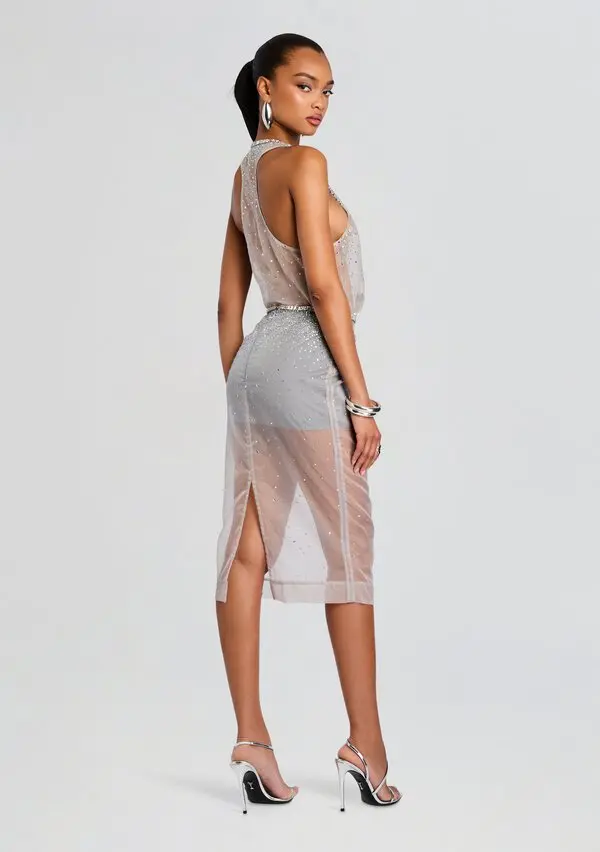 Retrofete Pari Embellished Skirt
