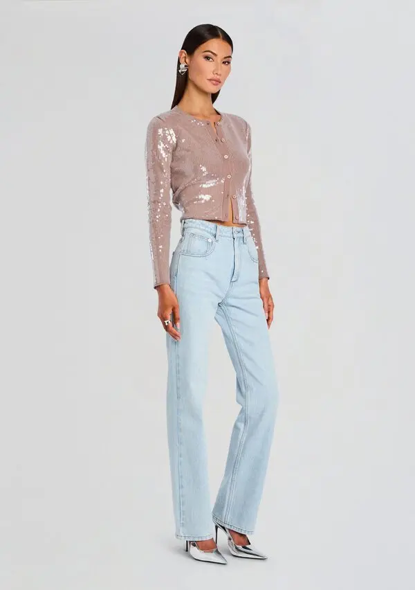 SEROYA Brooklyn High-rise Straight Jean